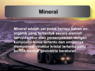 MIneral | PPT