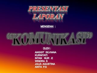 KOMUNIKASI | PPTX