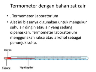 alat-alat pengukur teperatur | PPTX
