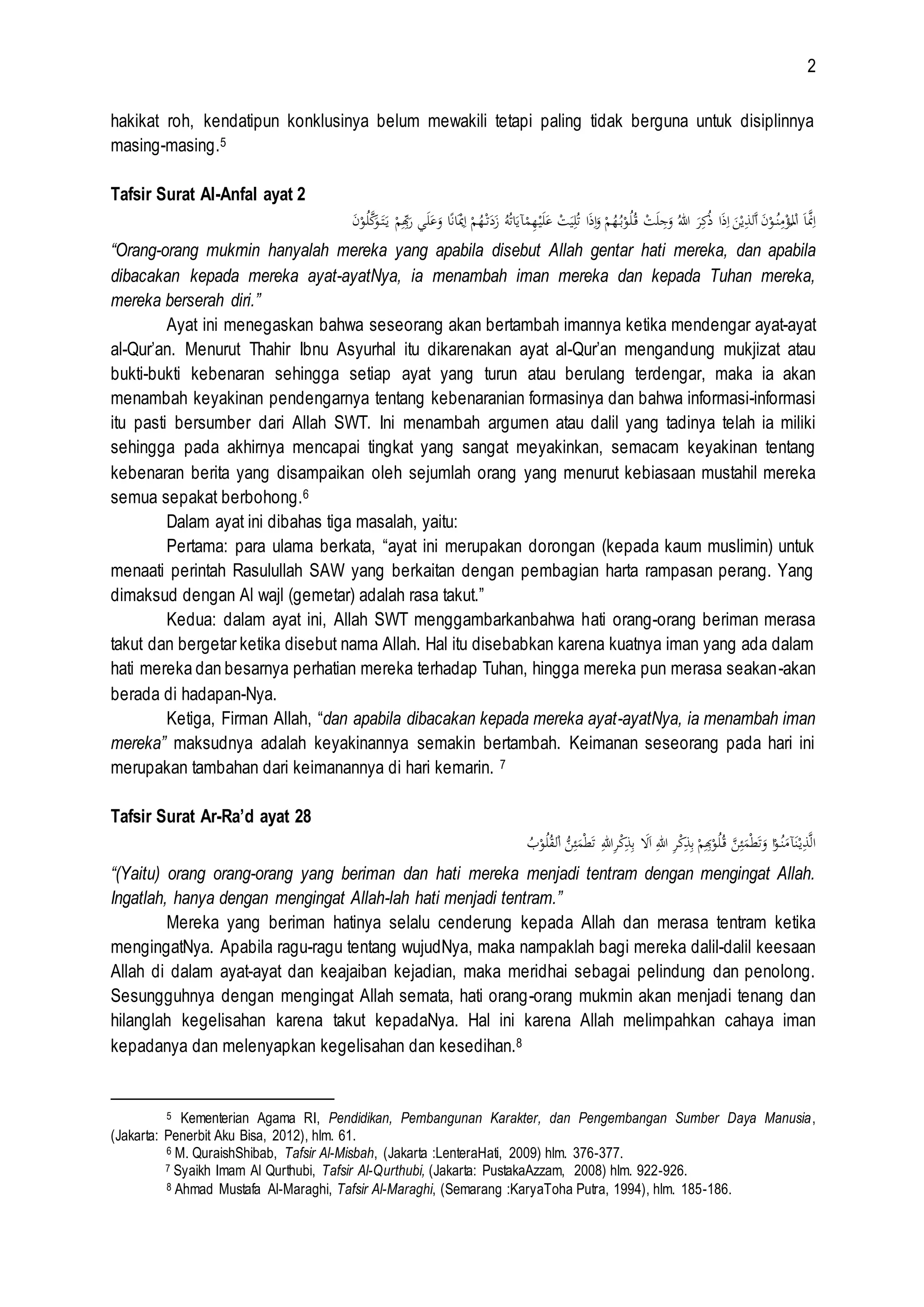 Pendidikan Ruhani | DOCX