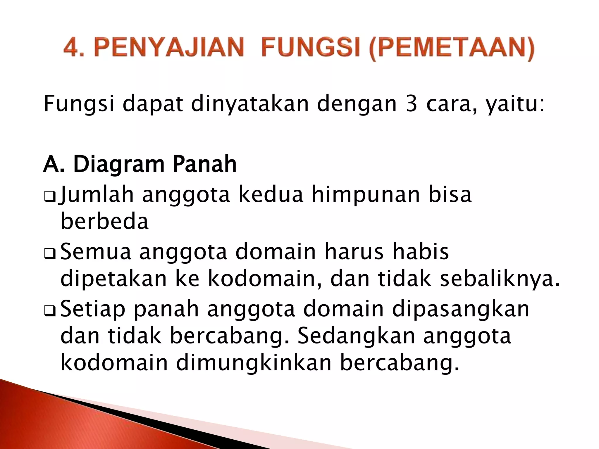 Fungsi (Pemetaan) | PPTX