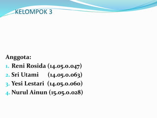 Kelompok 3 | PPT
