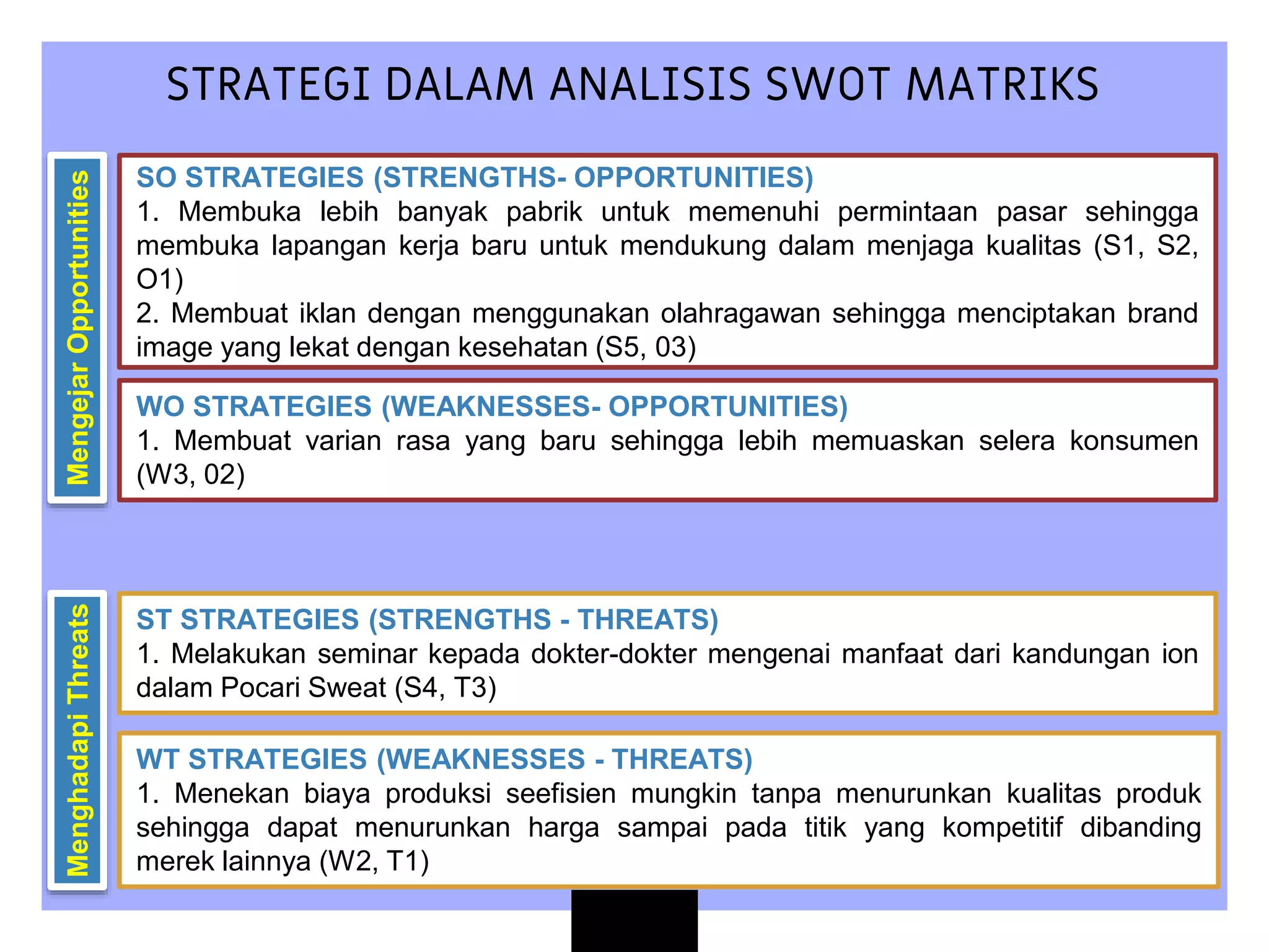 The Matching Stage - Manajemen Strategik | PPTX