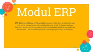 Enterprise Resource Planning (ERP) :: Sistem Informasi Akuntansi | PPTX