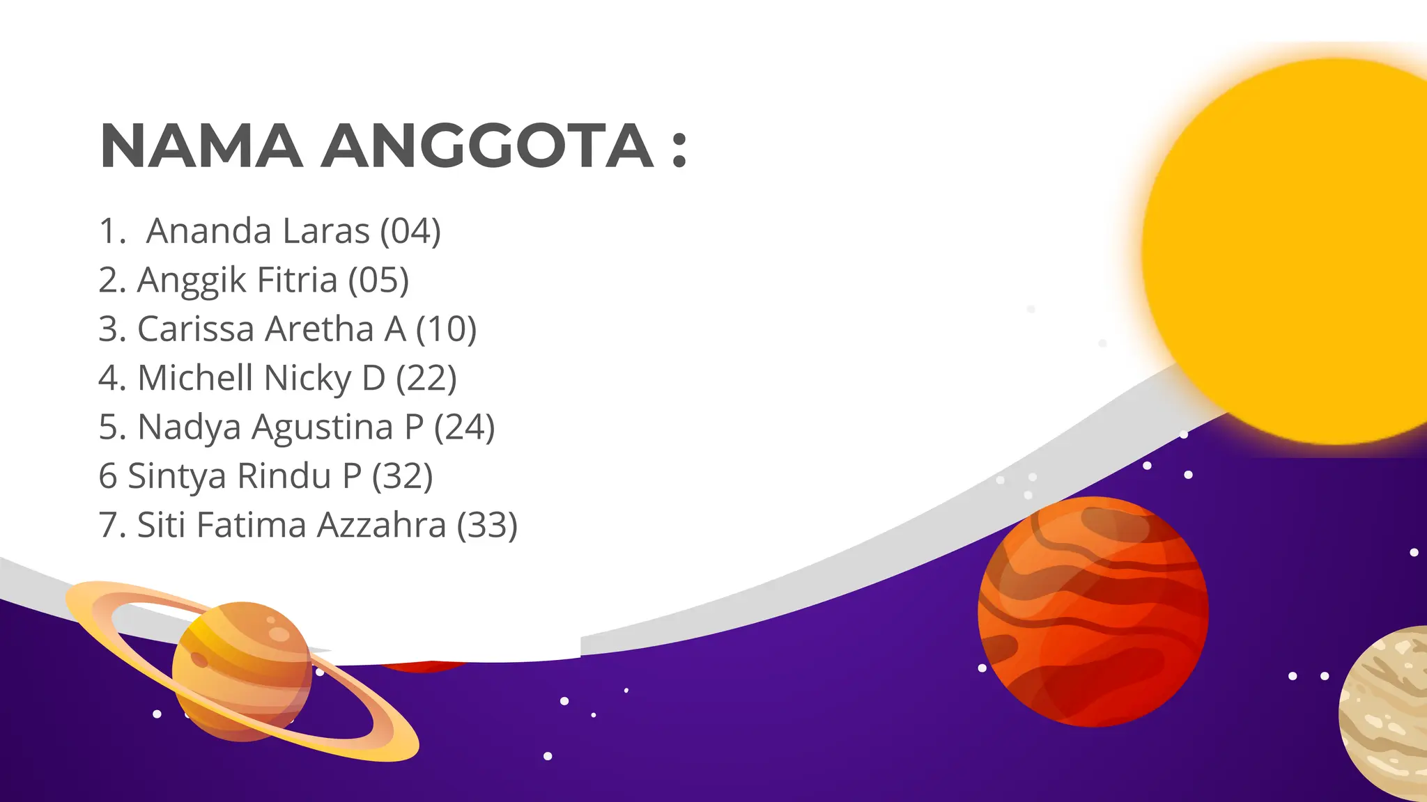 Presentasi Kelompok planet tata surya kelas x | PPT