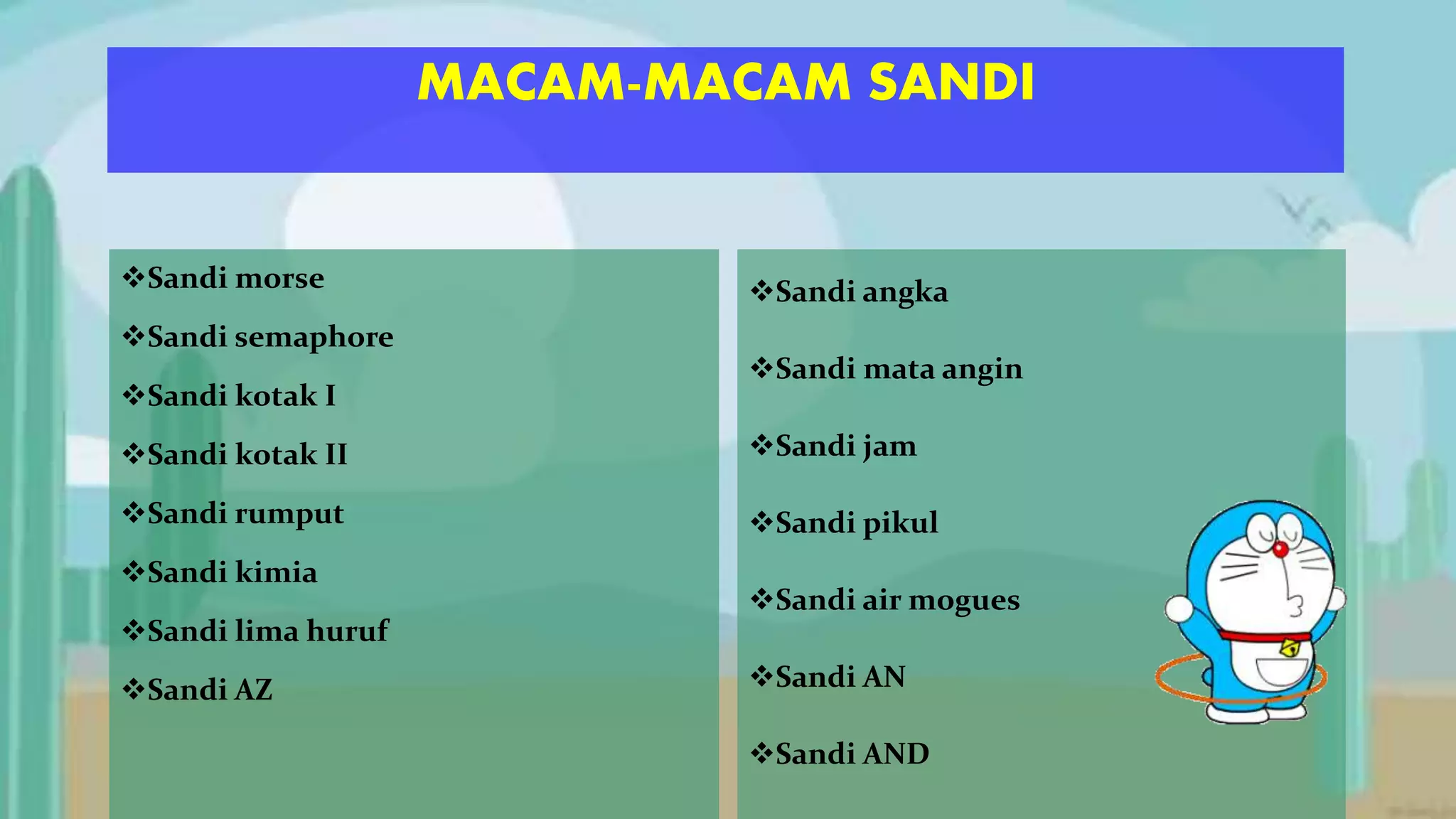 Sandi Angka Pramuka | PPTX