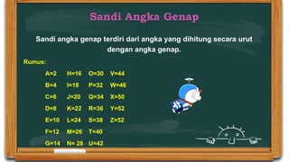 Sandi Angka Pramuka | PPTX