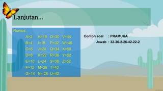 Sandi Angka Pramuka | PPTX