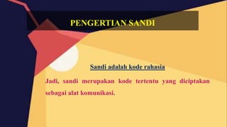 Sandi Angka Pramuka | PPTX
