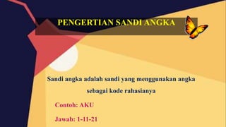 Sandi Angka Pramuka | PPTX