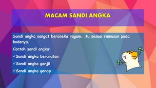 Sandi Angka Pramuka | PPT