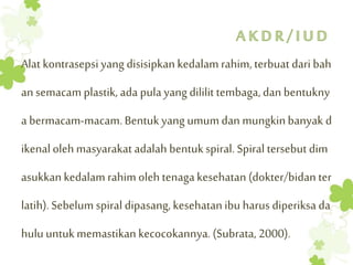 AKDR - IUD | PPTX