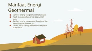 Sumber energi terbarukan "Geothermal energy" | PPT