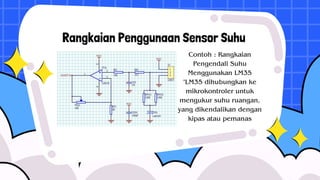 Kelompok 3 - Sensor Suhu OK, Pengertian, Cara Kerja | PDF
