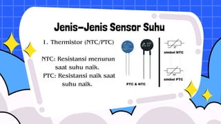 Kelompok 3 - Sensor Suhu OK, Pengertian, Cara Kerja | PDF
