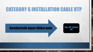 Slide Presentation Media Transmisi Wire dan Wireless | PPTX
