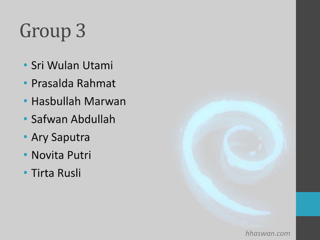 Tutorial How to make Web Database Server Linux Debian | PPT