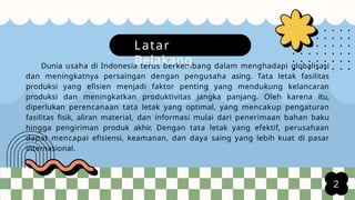 Teknik Menentukan Lokasi dan Layout dalam Entrepreneurship | PPTX