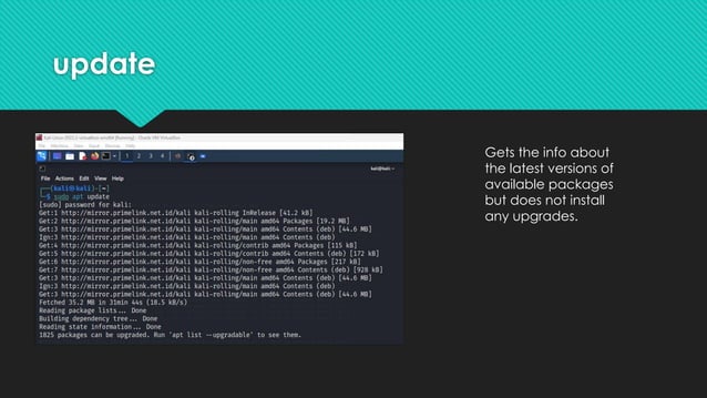 Materi APT Command pada system operasi Linux | PPTX
