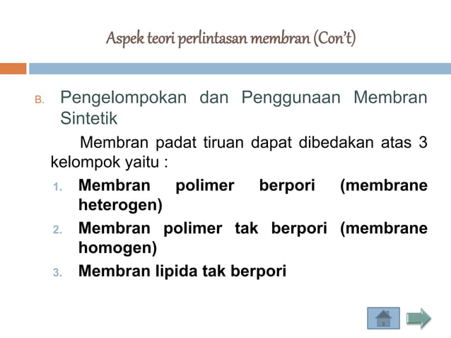 Kelompok 3 aspek teori pelarutan dan perlintasan membran | PPTX