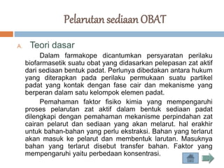 Kelompok 3 aspek teori pelarutan dan perlintasan membran | PPTX