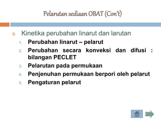Kelompok 3 aspek teori pelarutan dan perlintasan membran | PPTX