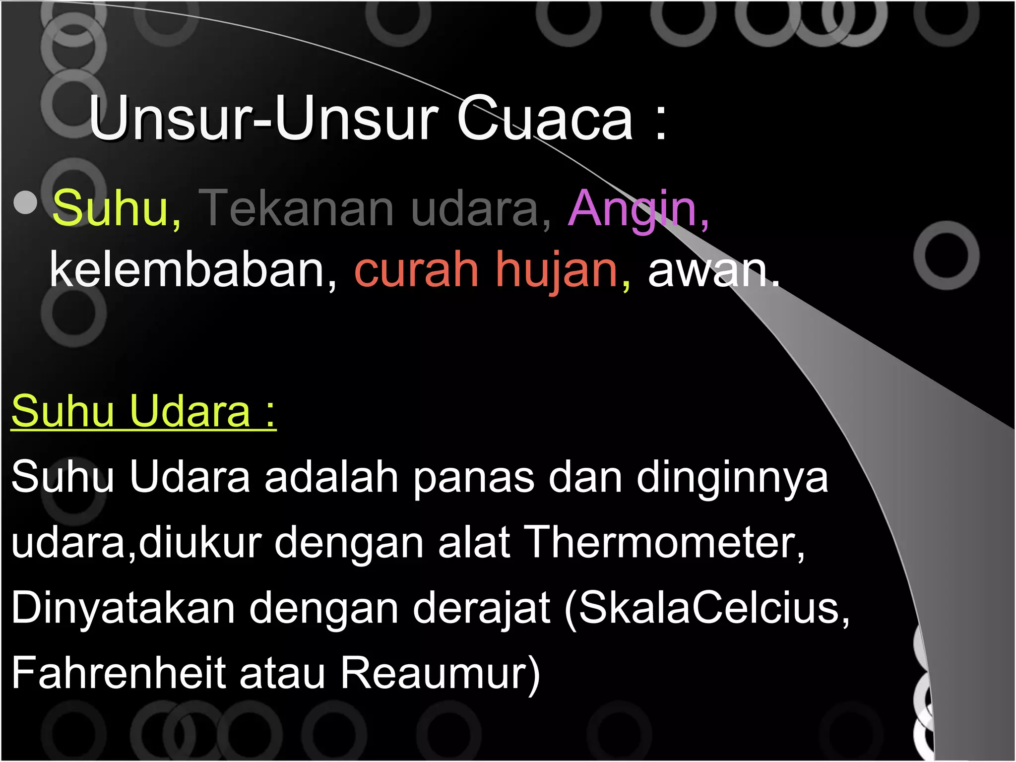 Cuaca& Iklim | PPT