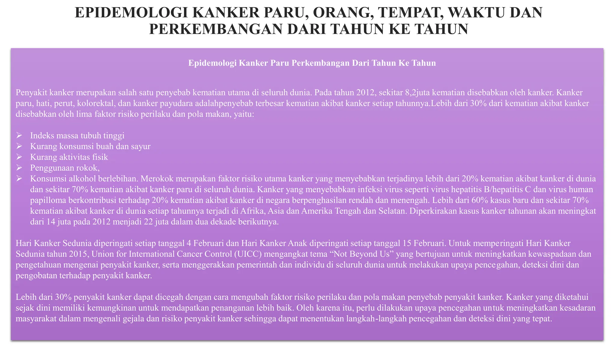 KELOMPOK 3 Epidemiologi penyakit tidak menular (kanker paru).pptx