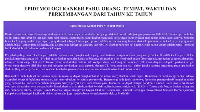 KELOMPOK 3 Epidemiologi penyakit tidak menular (kanker paru).pptx