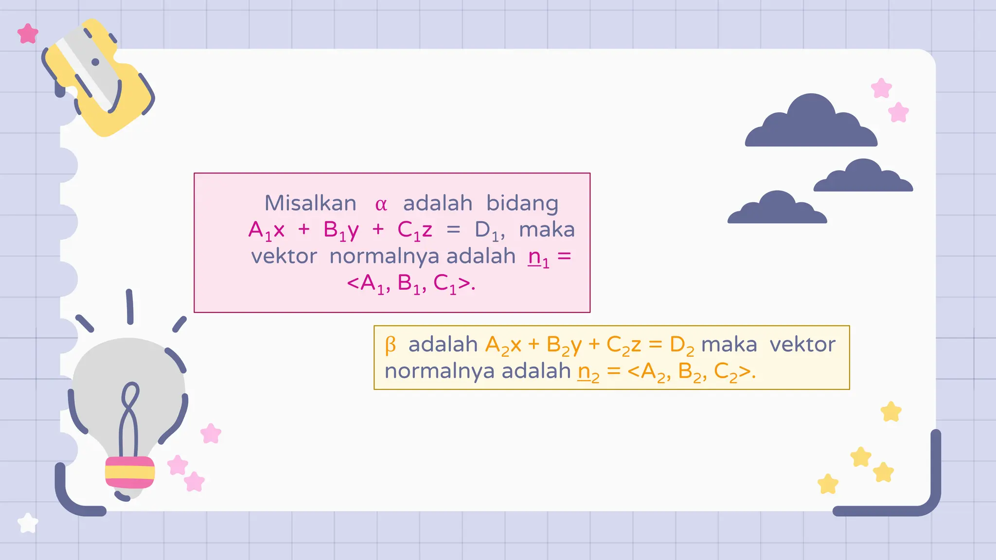 Persamaan Bidang dalam Ruang Dimensi Tiga Kelompok 3 Geometri Analitik ...