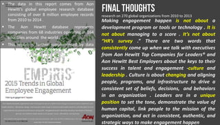Employee engagement, involvmemnt and empowerment (keterlibatan dan ...