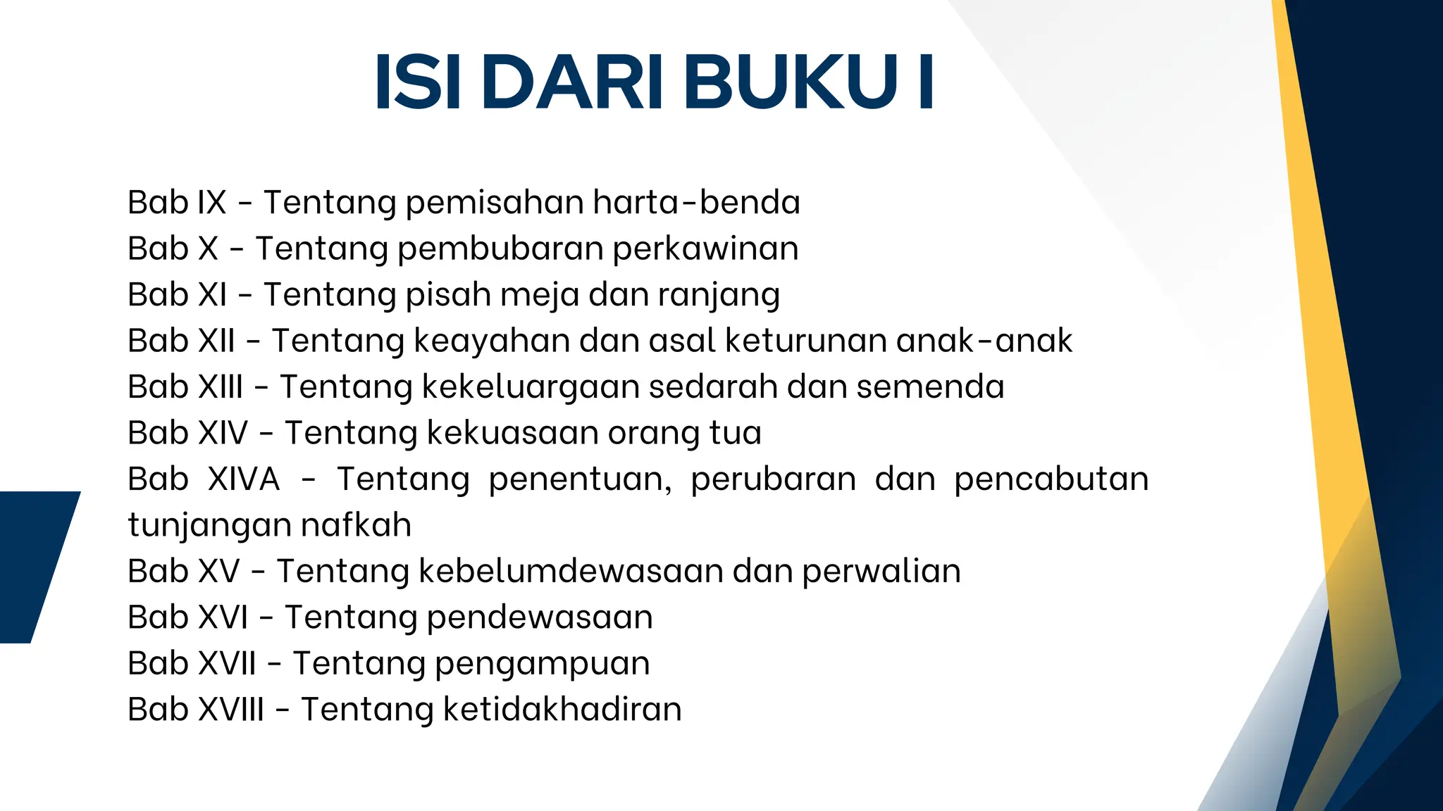 Buku 1 tentang orang Hukum perdata Universitas Negeri Semarang | PDF