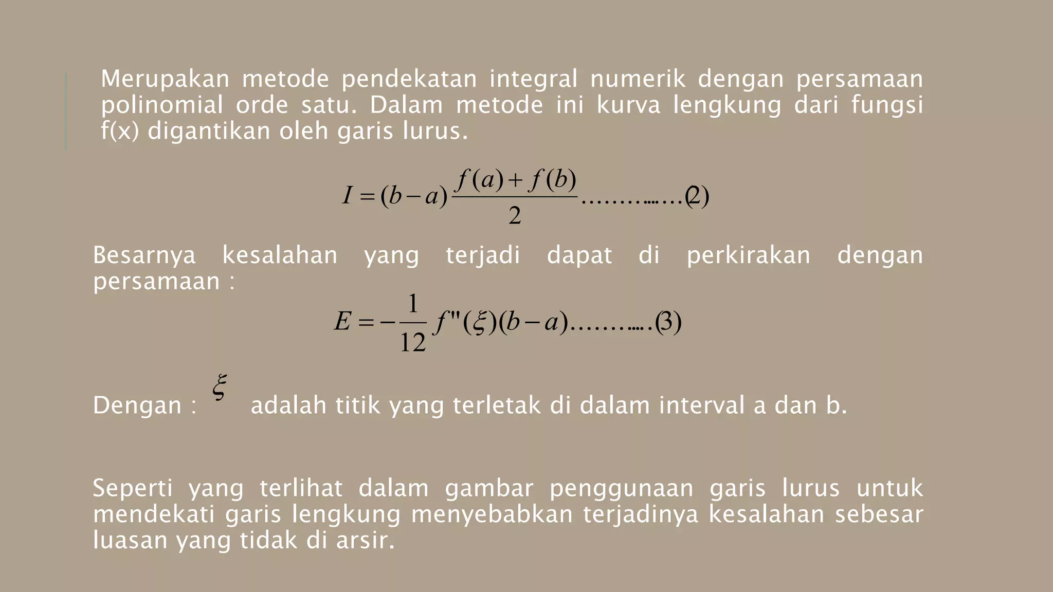 Kelompok 3 integrasi numerik fix | PPTX