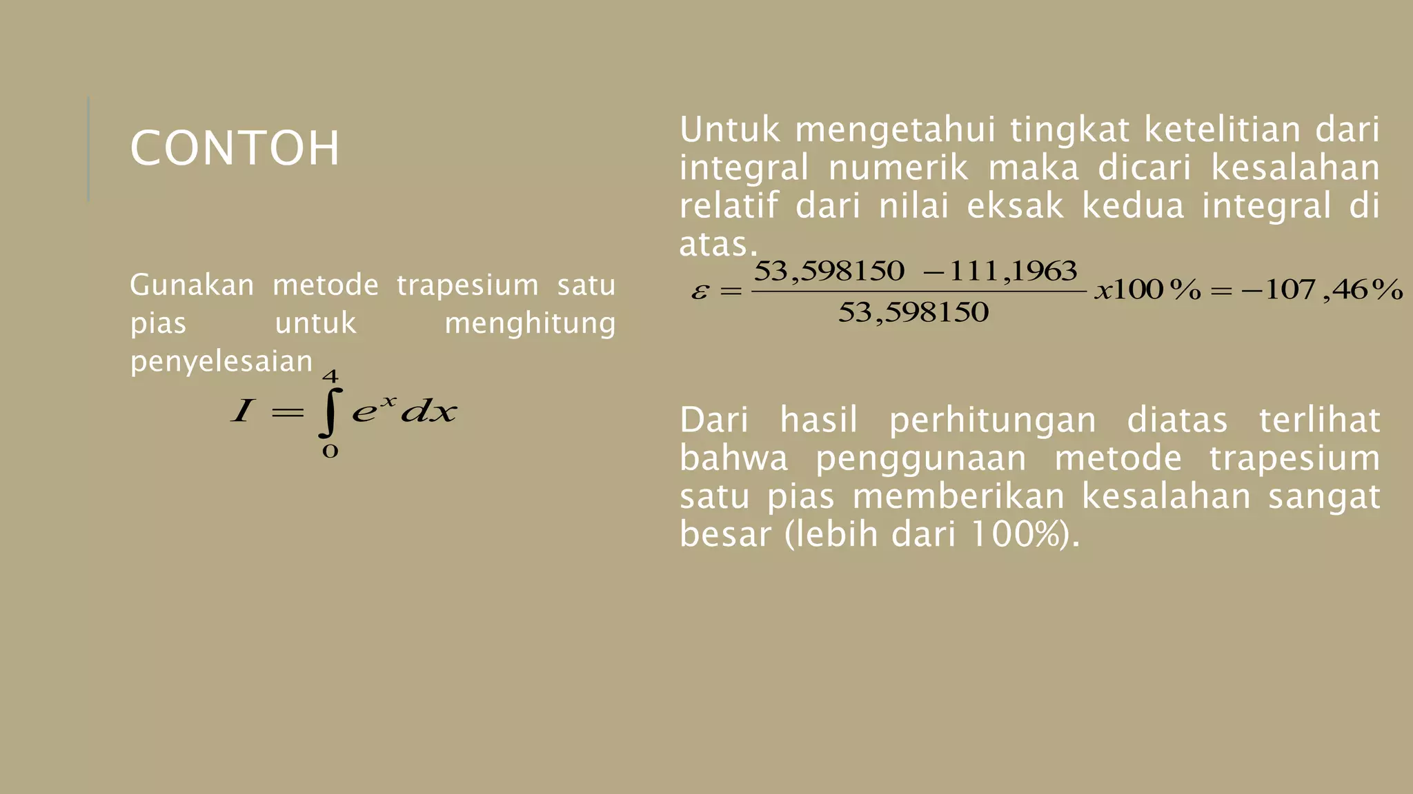 Kelompok 3 integrasi numerik fix | PPTX