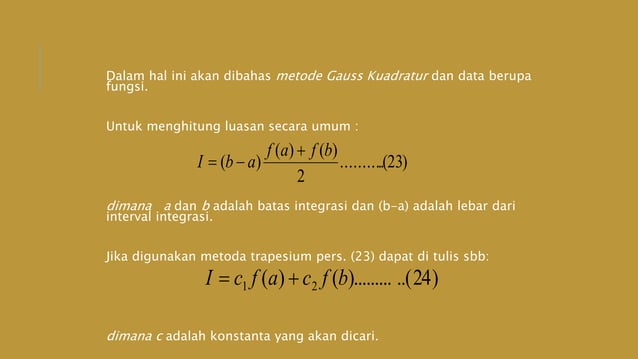 Kelompok 3 integrasi numerik fix | PPTX