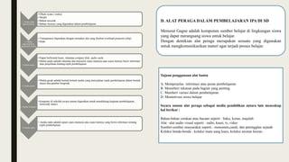 pembelajaran ipa di SD modul 5 dan 6 | PPTX