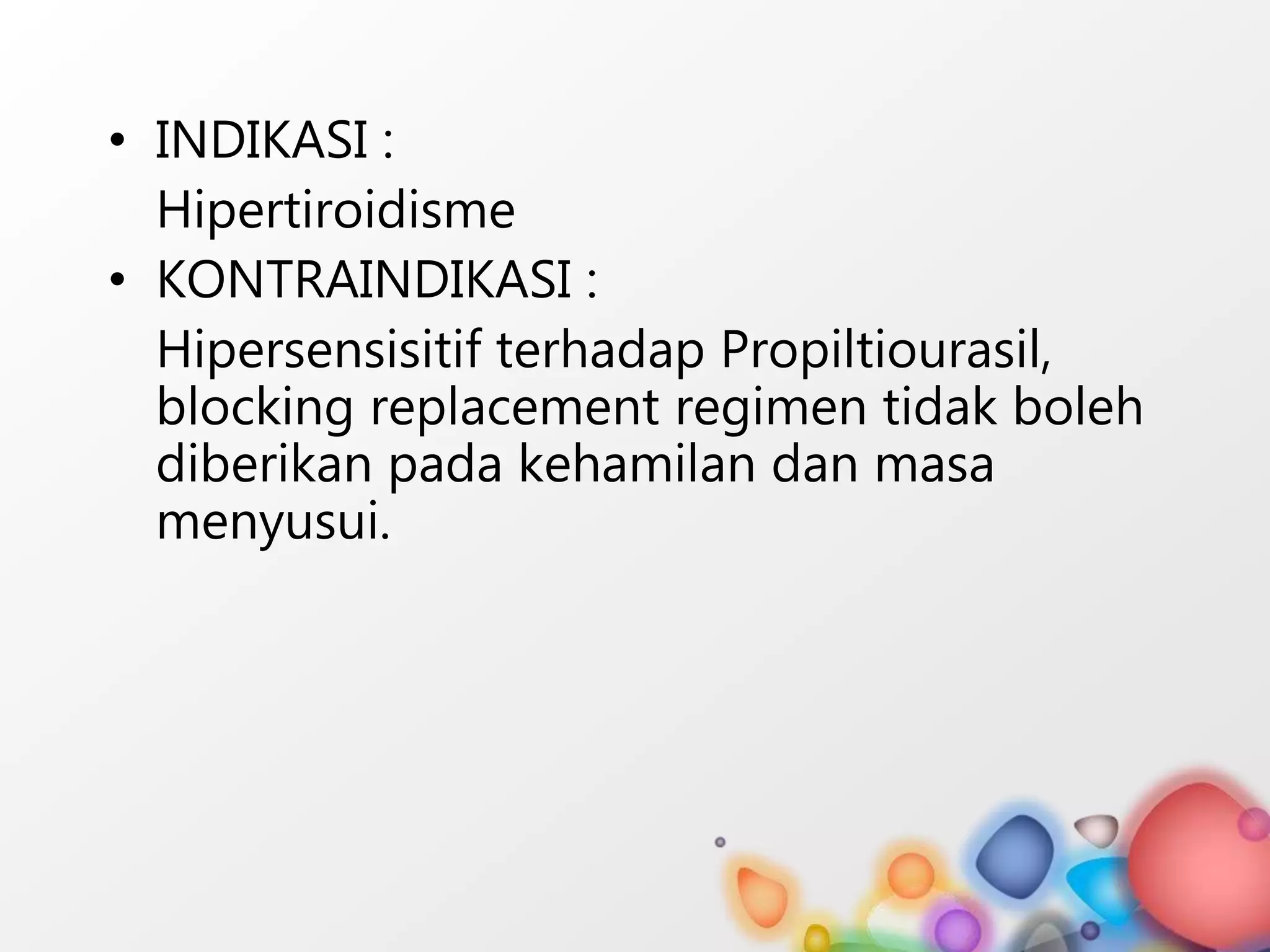 Kelompok 3 (kelas iii a) hormon tiroid dan anti tiroid | PPTX