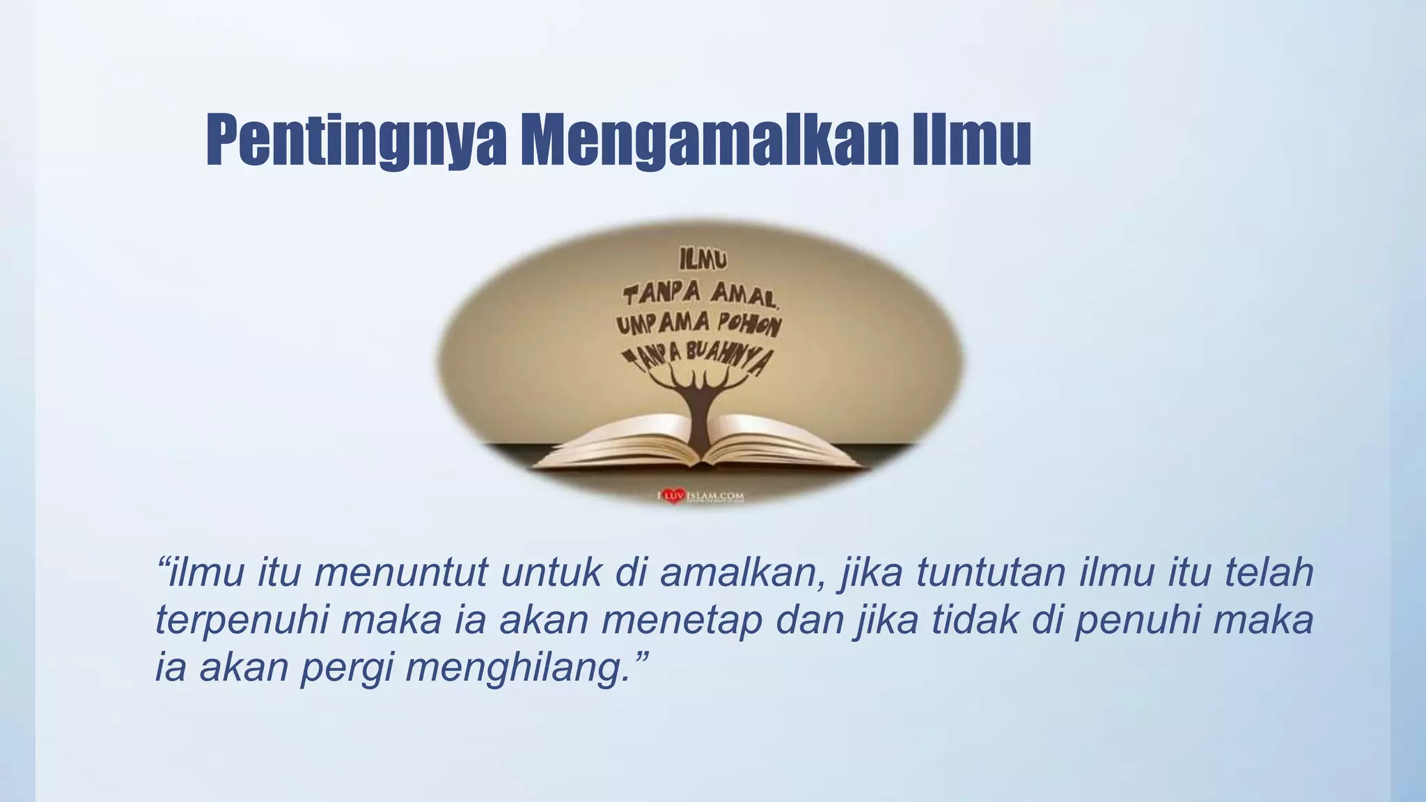 Kelompok 3 keutamaan menuntut ilmu | PPTX