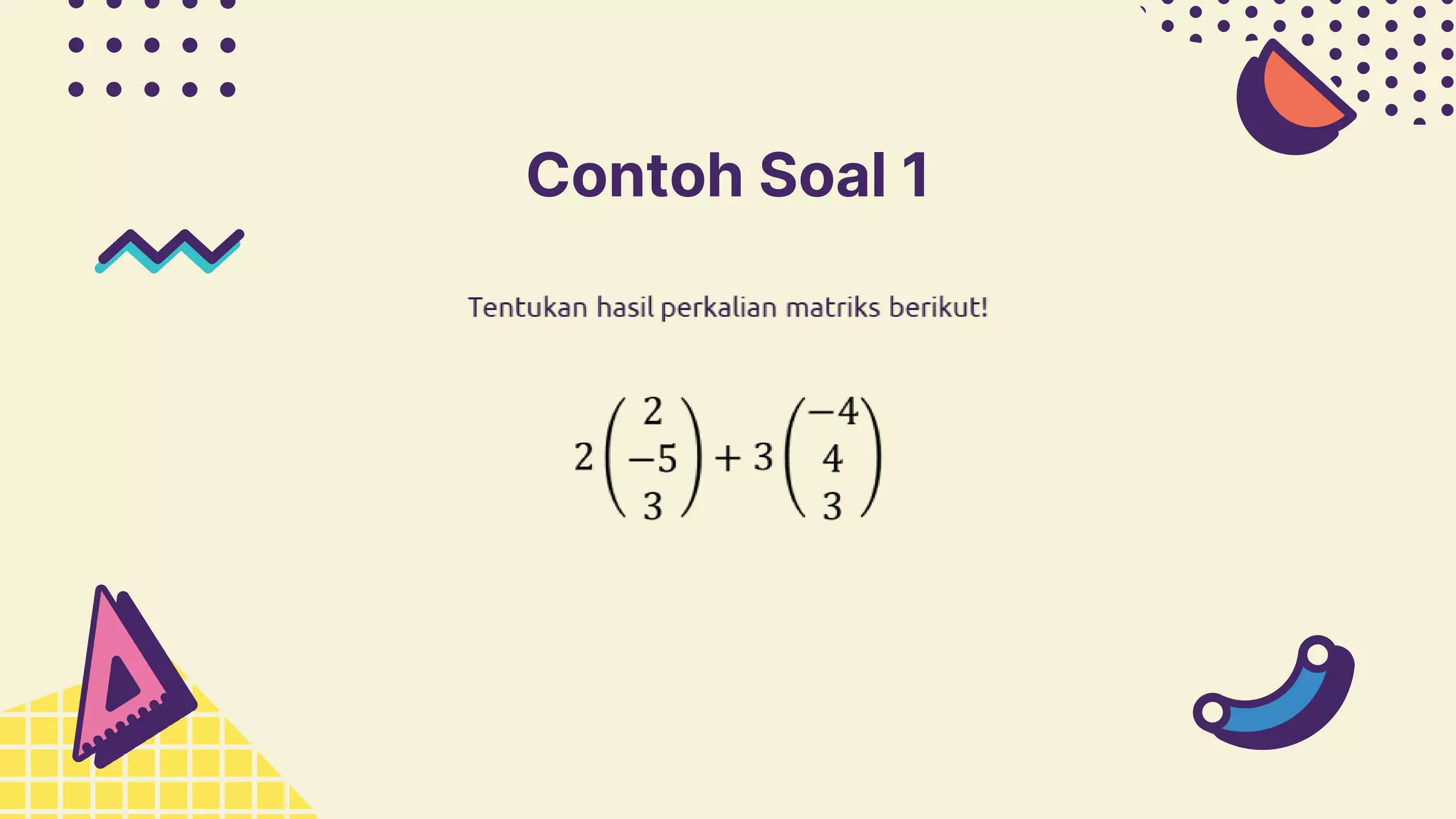 Perkalian Matriks | PPTX