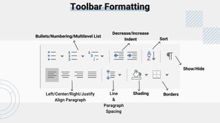 Pengertian dan Fungsi Toolbar Pada M.s Word | PDF