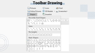 Pengertian dan Fungsi Toolbar Pada M.s Word | PDF
