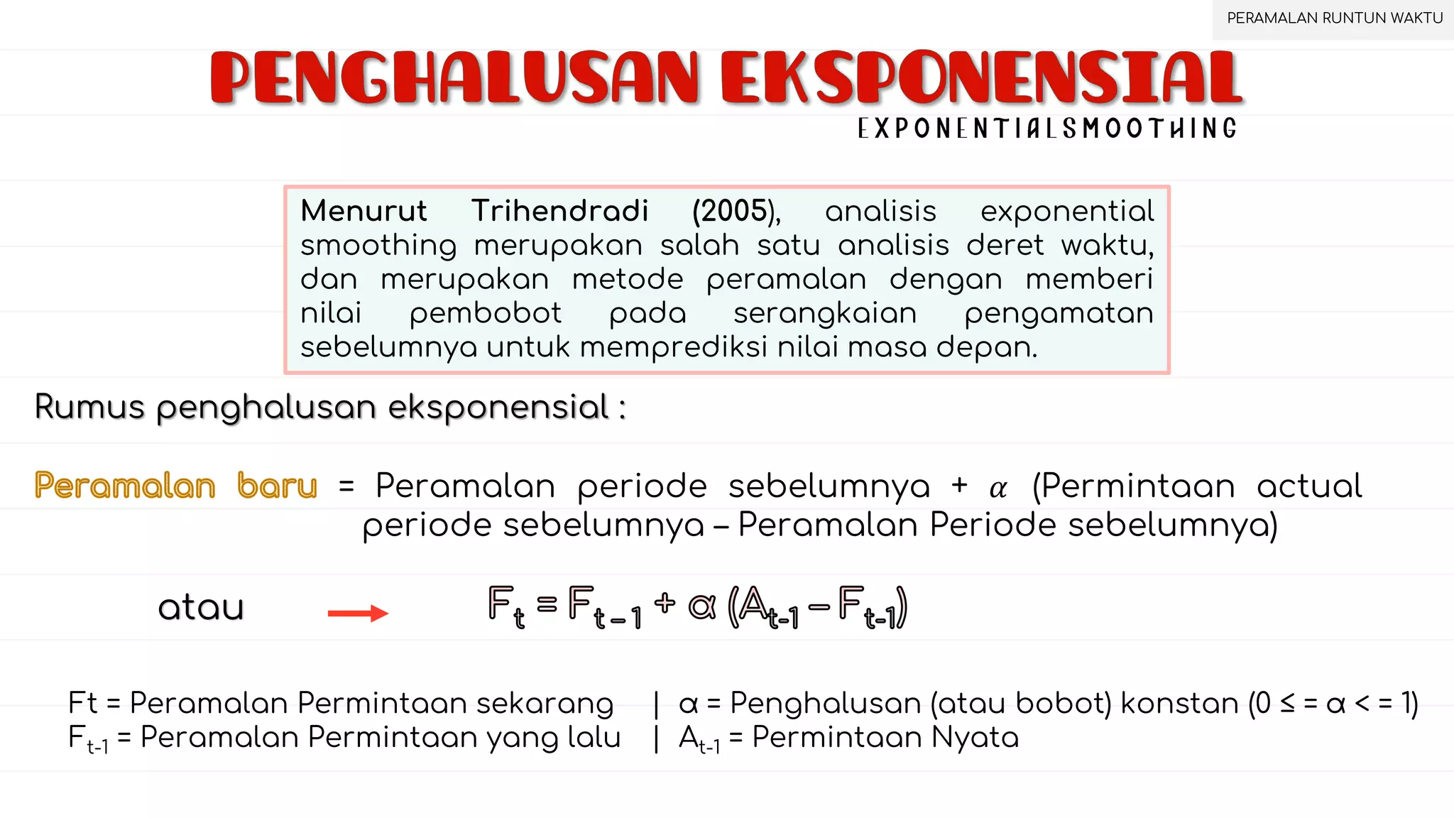 Forecasting Peramalan BAB 3 Manajemen Operasi | PDF