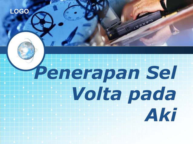 Penerapan sel volta pada aki | PPTX