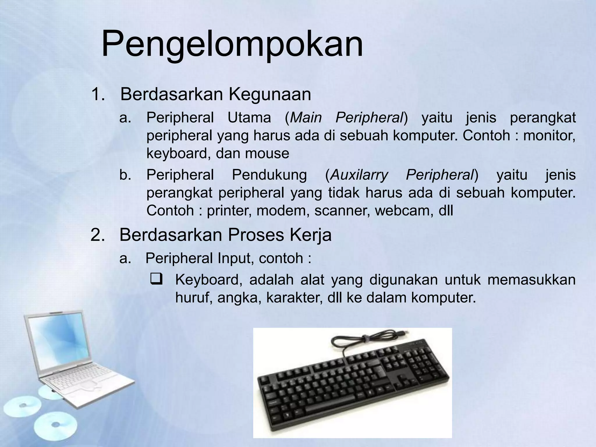 Perangkat Peripheral Komputer | PPTX