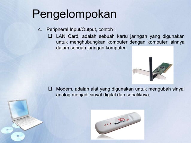 Perangkat Peripheral Komputer | PPTX