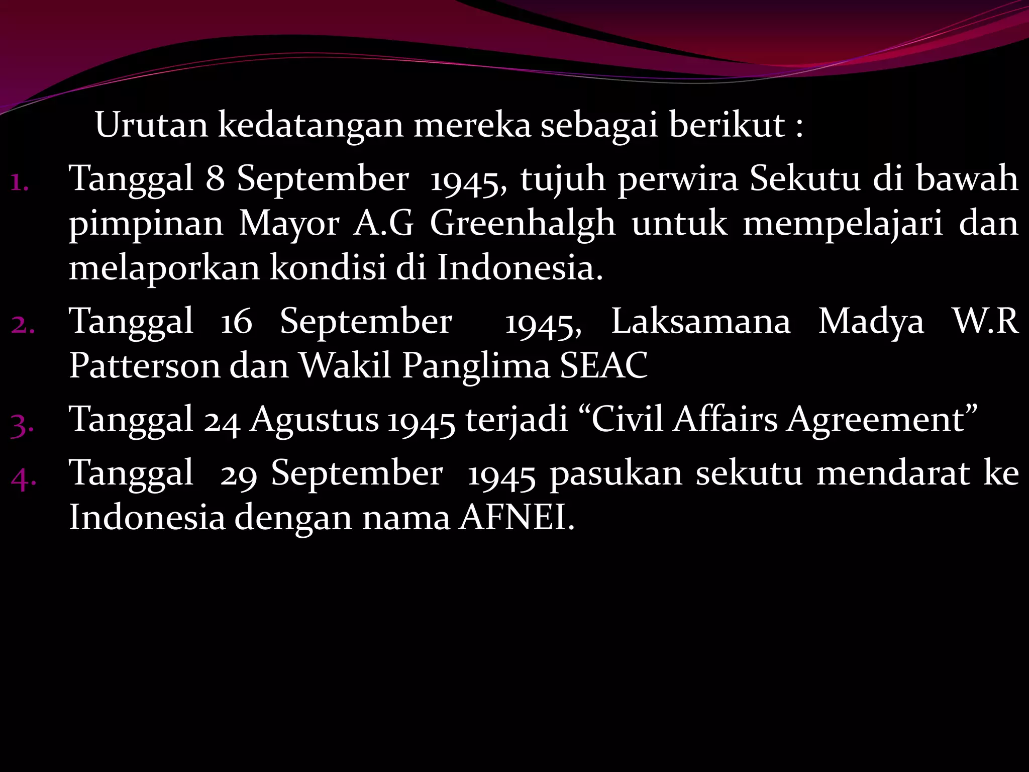 SEJARAH ( Perjuangan Bersenjata Untuk Memperoleh Kemerdekaan) kelas XI ...