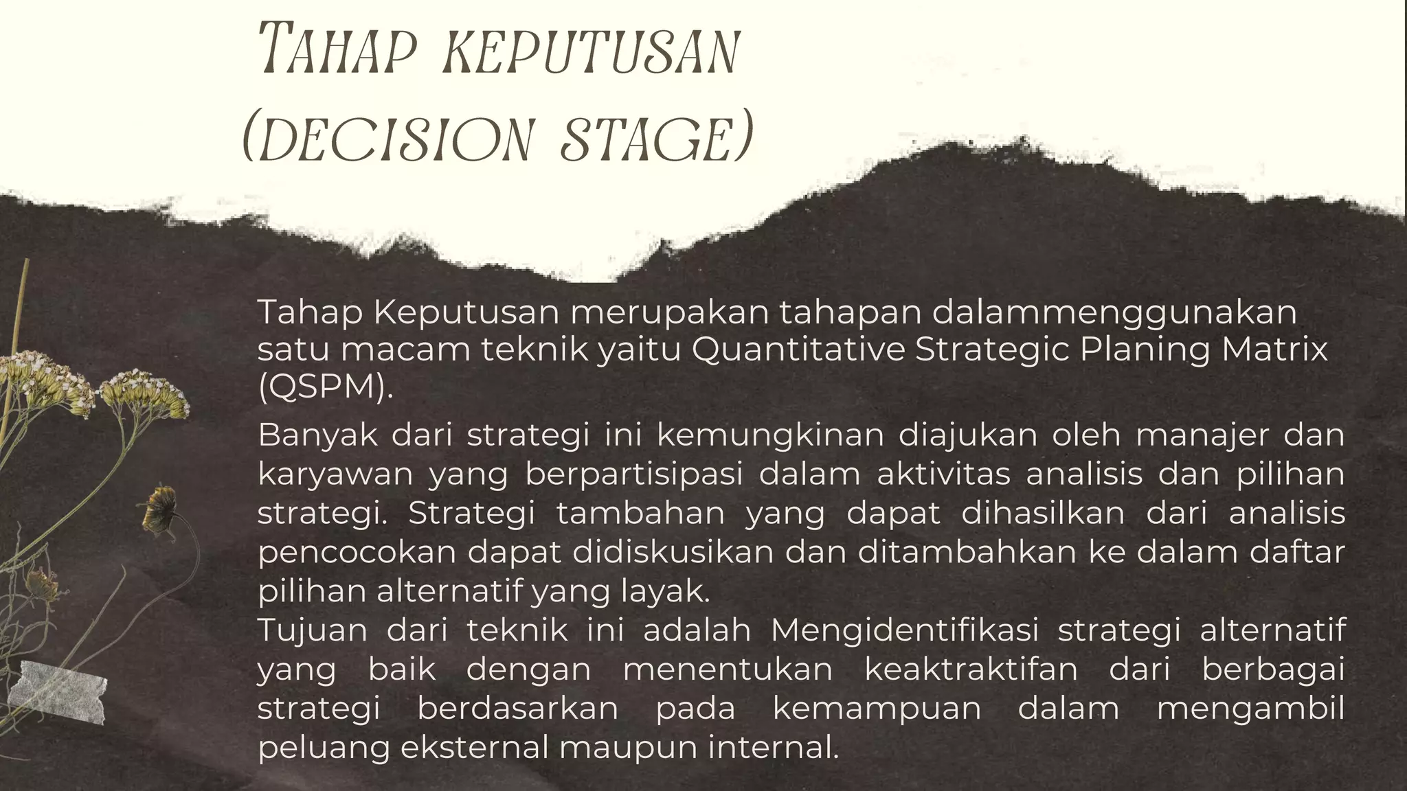 Kelompok 3 Perumusan Strategi dengan Matriks SWOTS dan Space Matriks.pptx