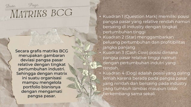 Kelompok 3 Perumusan Strategi dengan Matriks SWOTS dan Space Matriks.pptx