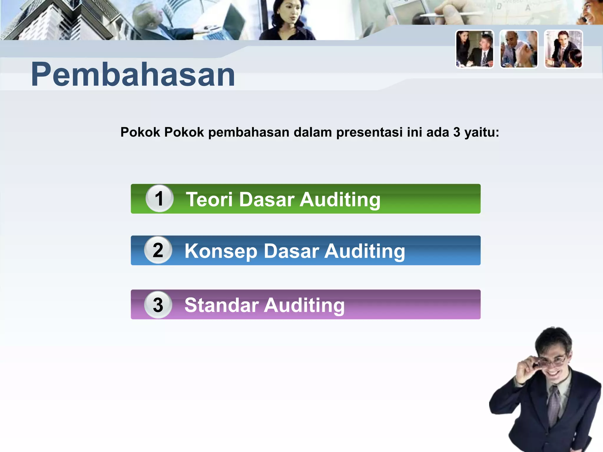 Konsep dasar dan standar audit | PPTX