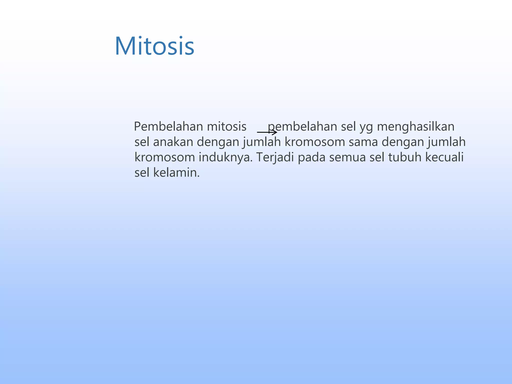 Anatomi Tumbuhan - Reproduksi Sel | PPTX
